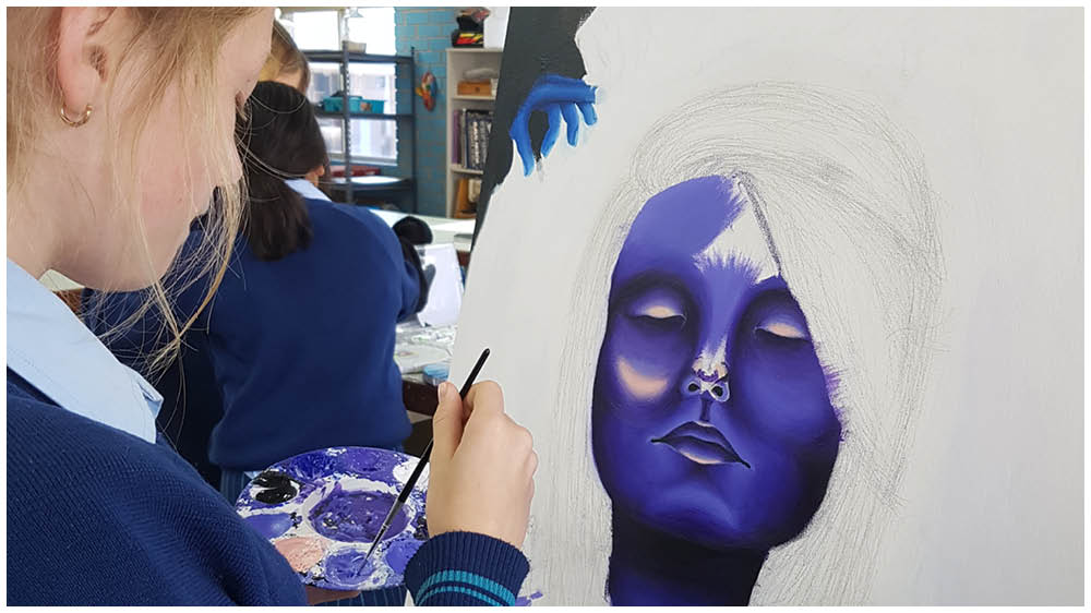 YEAR 11 IN THE CLASSROOM – VISUAL ART – SCBC News