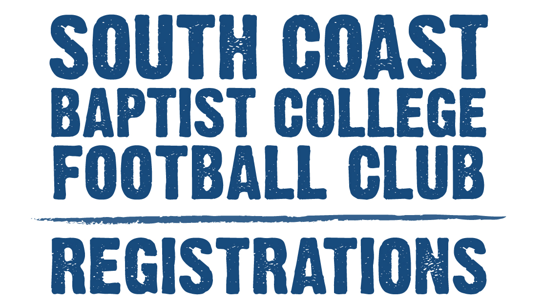 SOUTH COAST BAPTIST COLLEGE FOOTBALL CLUB – SCBC News